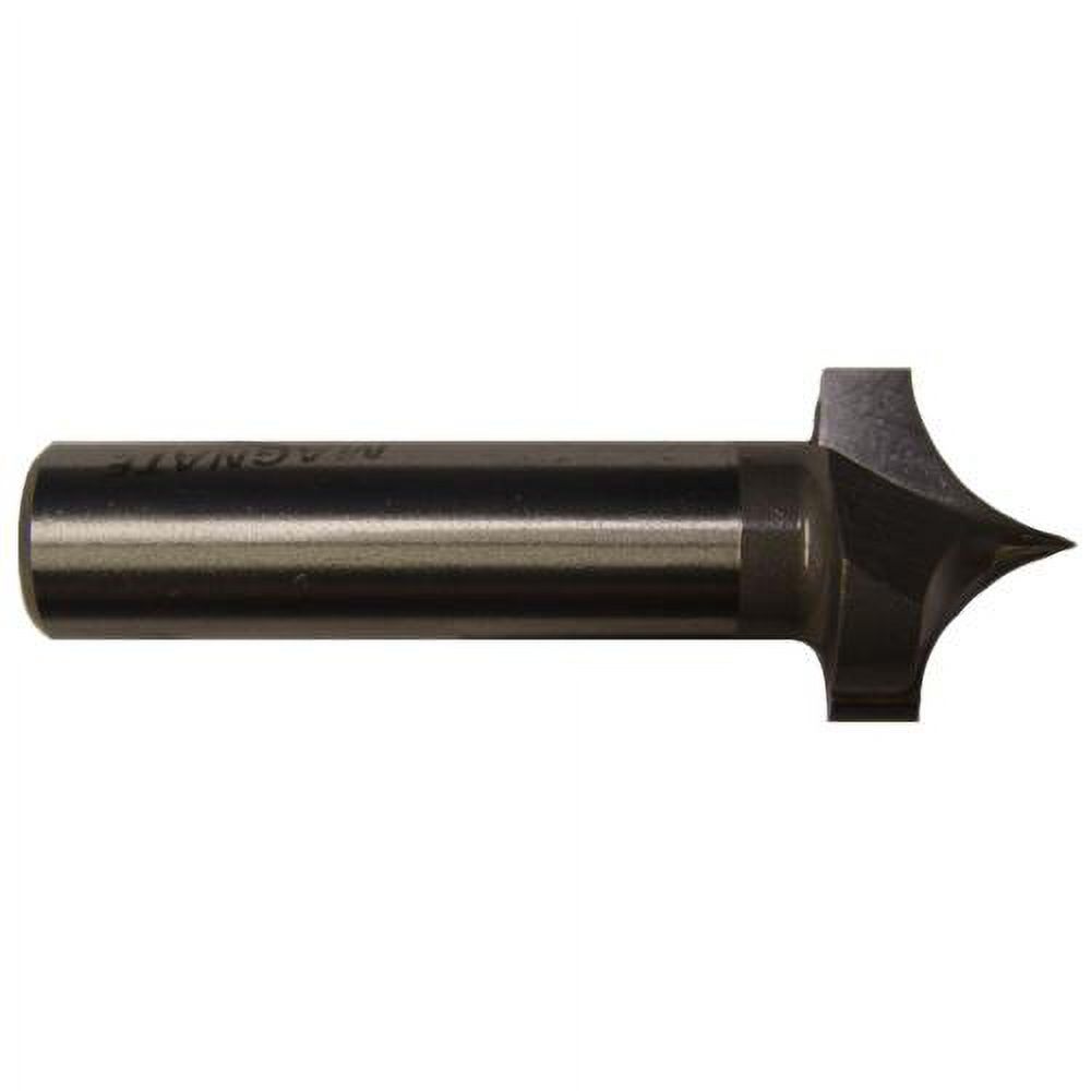 Magnate 7514 Point Cutting Roundover Router Bit - 7/16" Radius, 1/2 ...