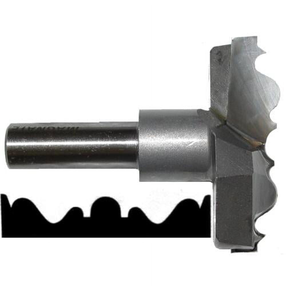 Magnate 8019A Rosette Carbide Tipped Cutter - 2-5/8" Cutting Diameter ...