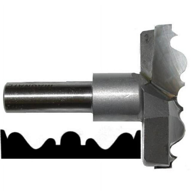 Magnate 8019A Rosette Carbide Tipped Cutter - 2-5/8" Cutting Diameter ...