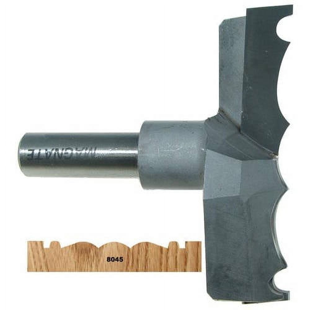 Magnate 8045 Carbide Tipped Cutter - 3-1/8" Dia, 1/2" Shank Dia, 3/4 ...