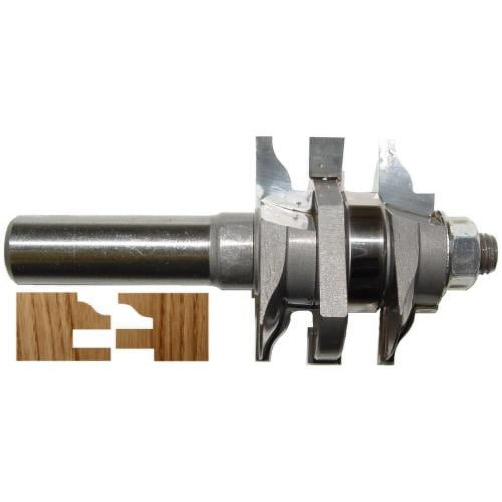 Magnate 9001B One Piece Stile and Rail Router Bit — Ogee Profile; 1-1/8 ...