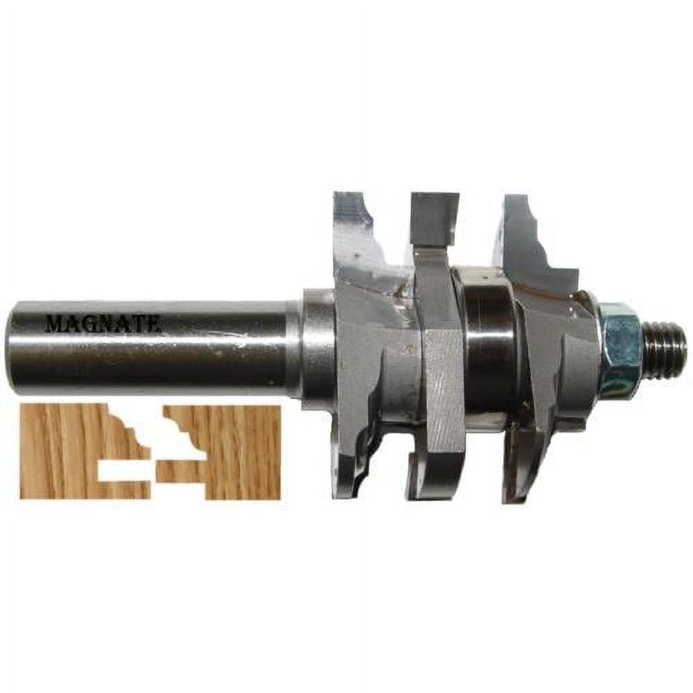 Magnate 9002B One Piece Stile and Rail Router Bit, For 3/4" to 7/8 ...
