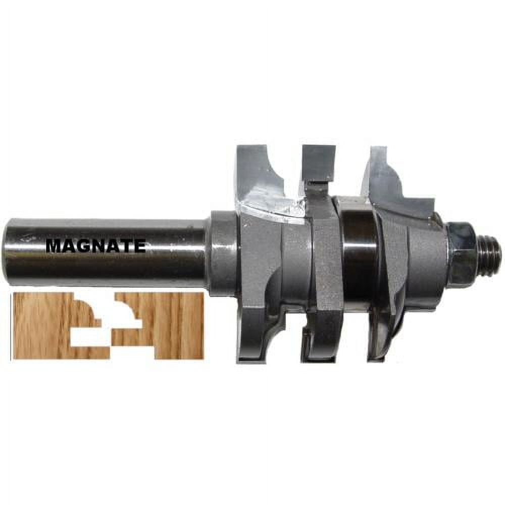 Magnate 9008B One Piece Stile and Rail Router Bit, For 3/4" to 7/8 ...