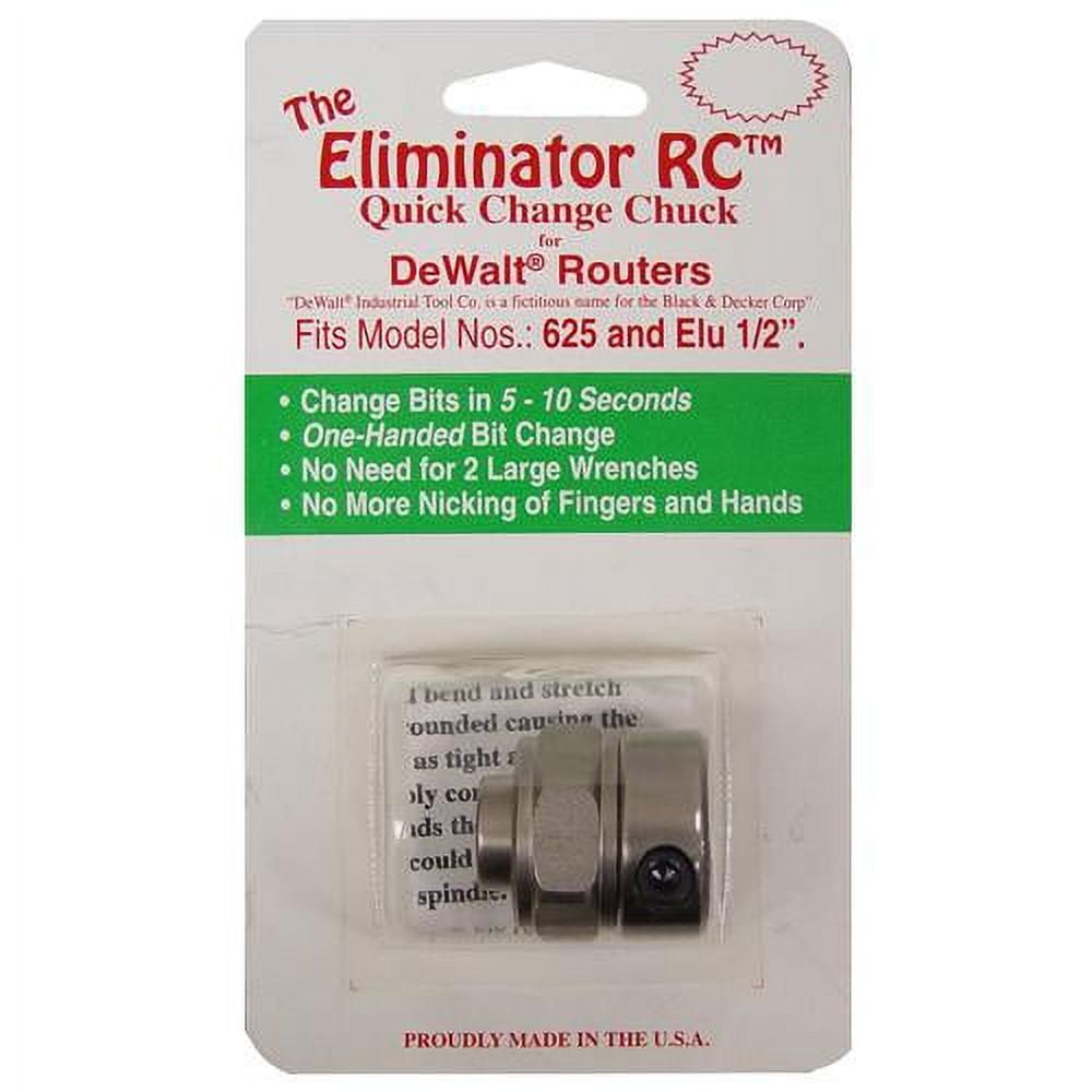 Magnate SHA0102 The Eliminator RC Quick Change Chuck - DeWalt® Routers ...