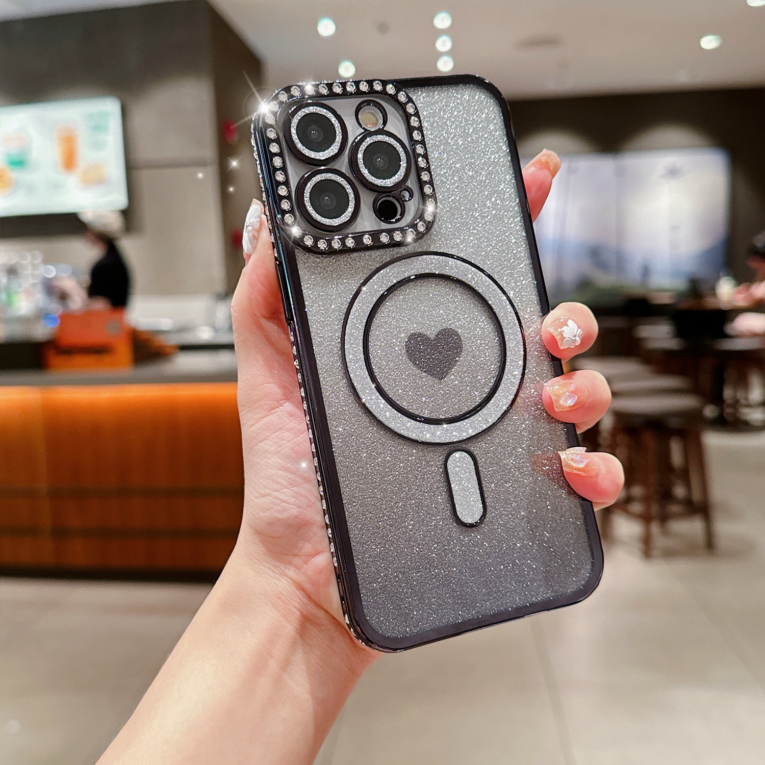 Magnatic Shockproof with Mag safe Phone Case For iPhone 16 Pro Max 15 ...