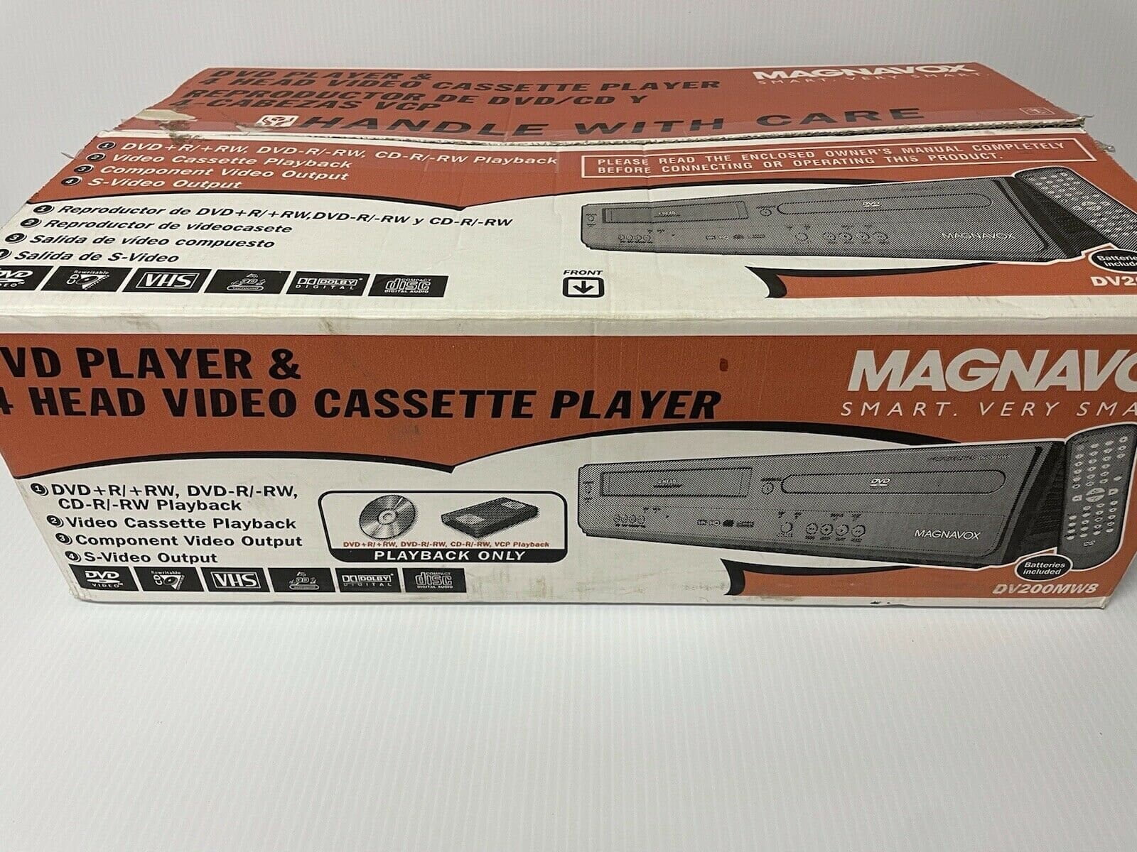 Magnavox DVD/VCR Combination Player, VHS and DVD Recorder with ...