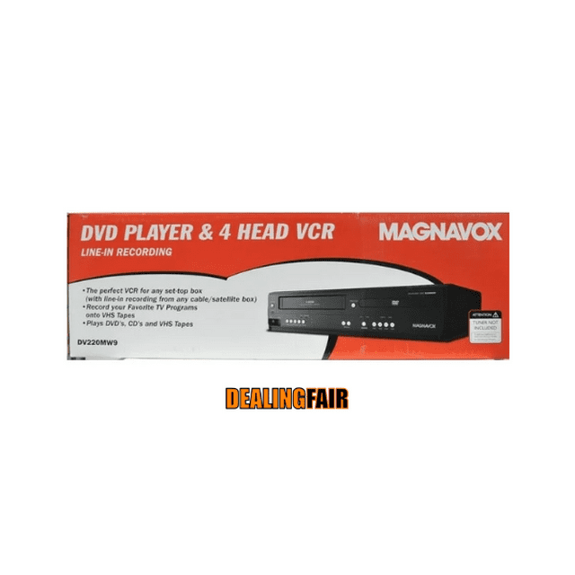 Magnavox DV220MW9 DVD/VCR Combo Black (New) - Walmart.com