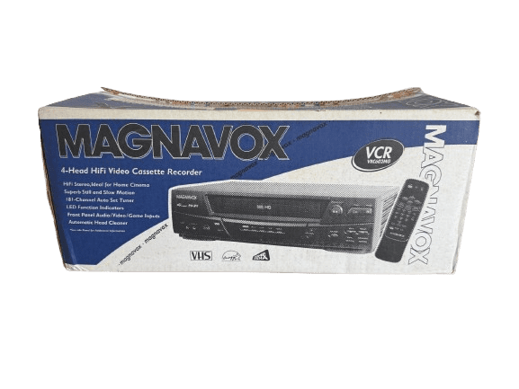 Magnavox VRC602MG21 4-Head HiFi VHS VCR - Walmart.com