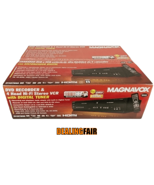 Magnavox ZV457MG9 - Dual Deck DVD/VCR Player and Recorder with HDMI and ...