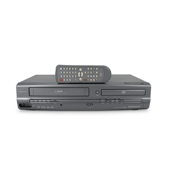 Philips DVP3345V All-in-One DVD/VCR Player Combo - Plays VHS & DVDs ...