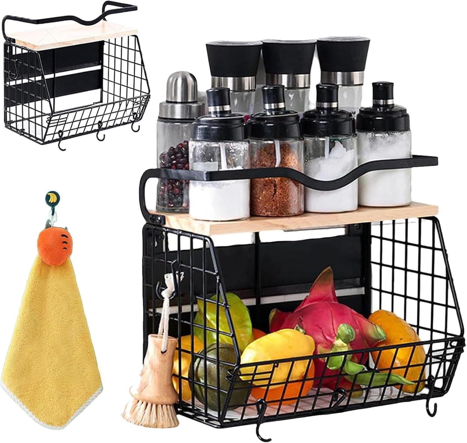 Magnawood Fridge Shelf, Magna Wood Fridge Shelf, Refrigerator Hanging ...