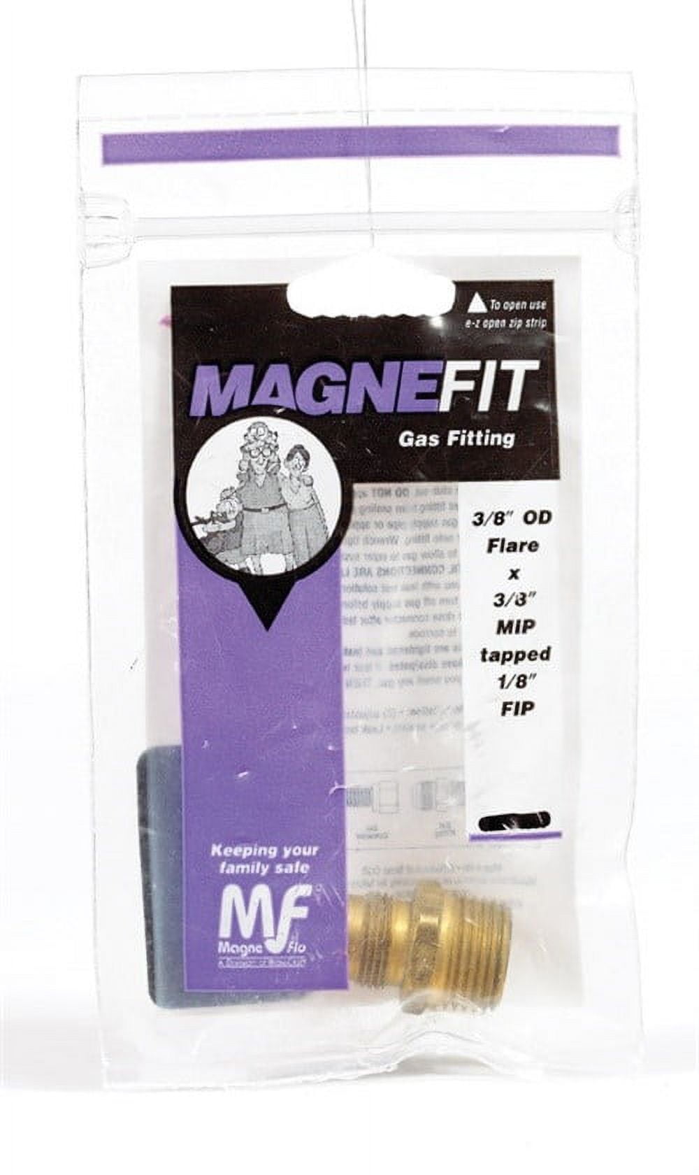 Magne Flo Standard Gas Adapter Fitting 3/8 " Mip Bg - Walmart.com