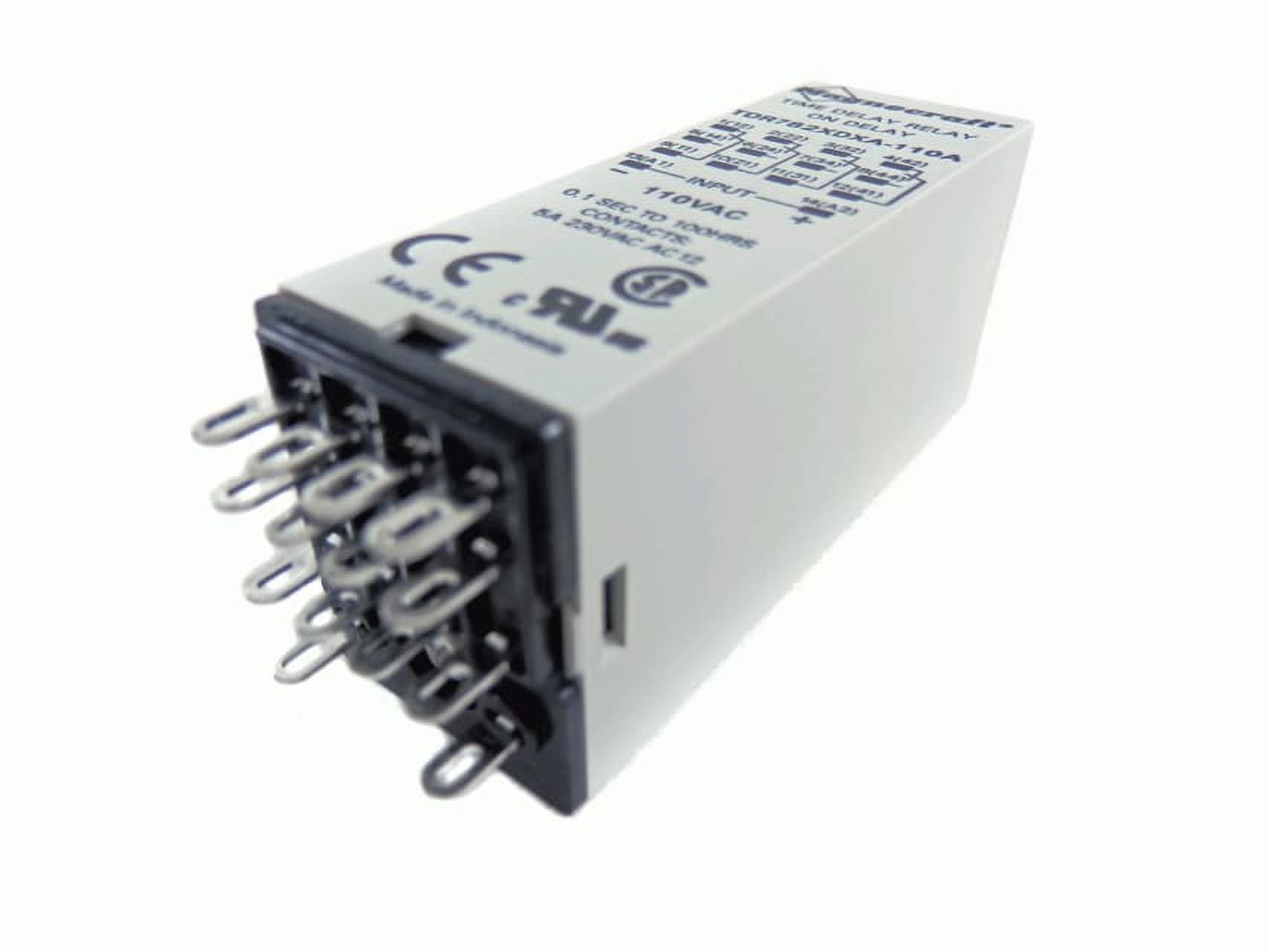Magnecraft 4PDT 3A Time Delay Relay TDR782XDXA-110A - Walmart.com
