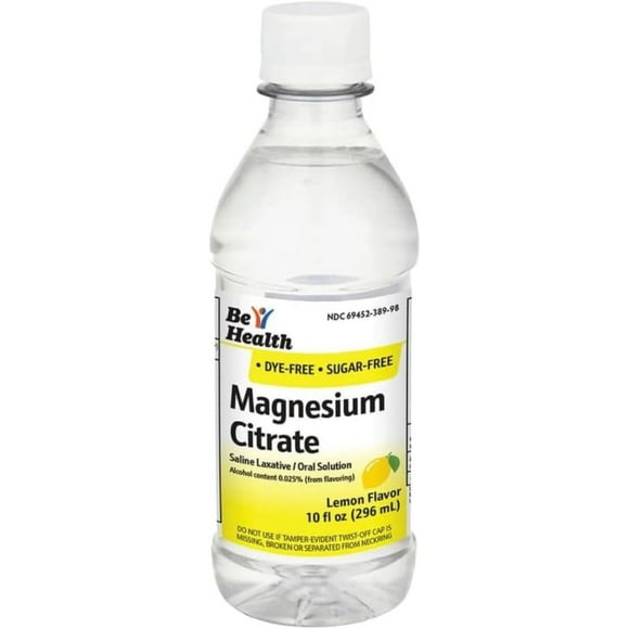 Magnesium Citrate Liquid 10 Oz