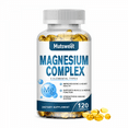 Magnesium Complex 500mg - 120 Veggie Capsules - Magnesium Supplement ...