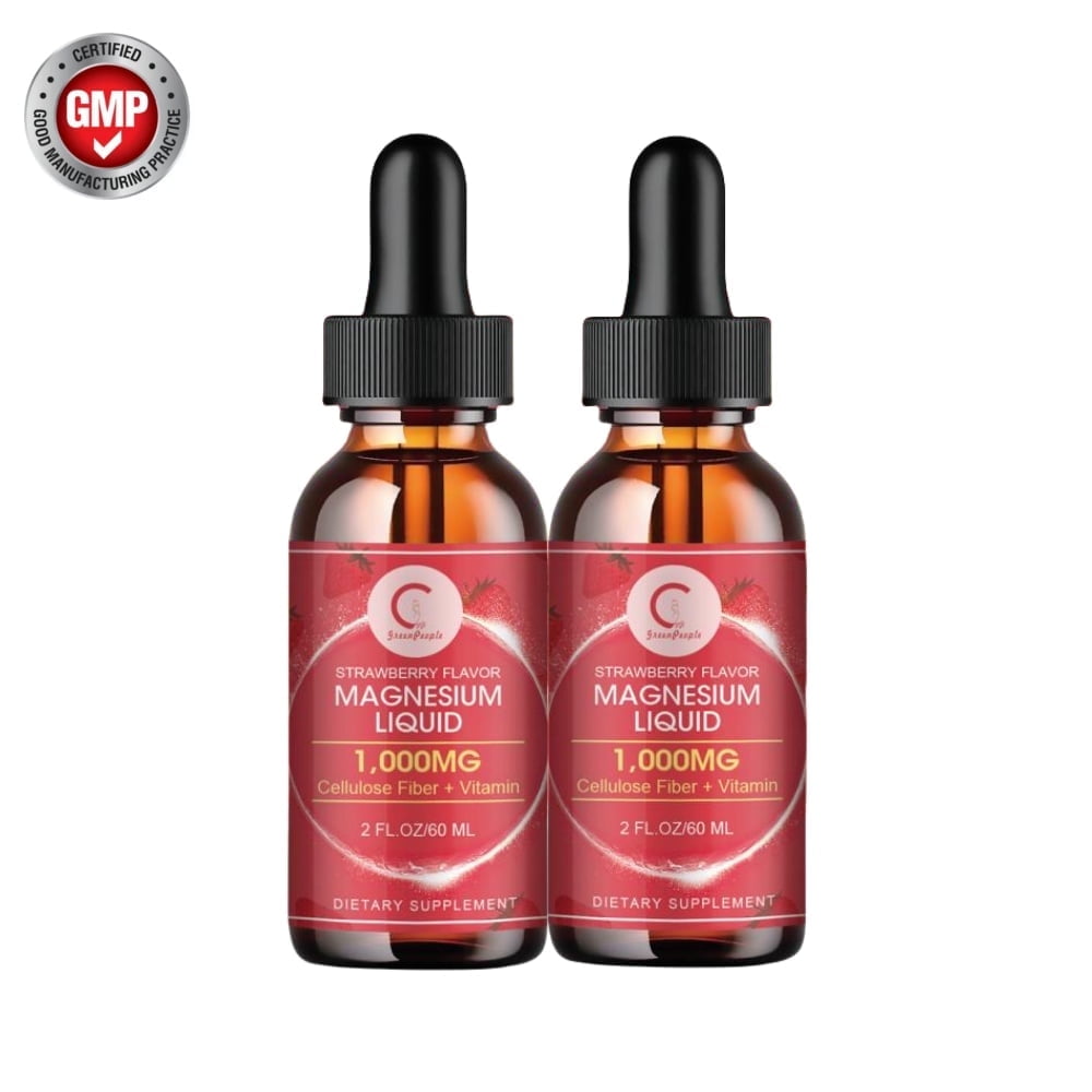 Magnesium Complex Liquid Drops - Magnesium Glycinate Drops, Taurate ...