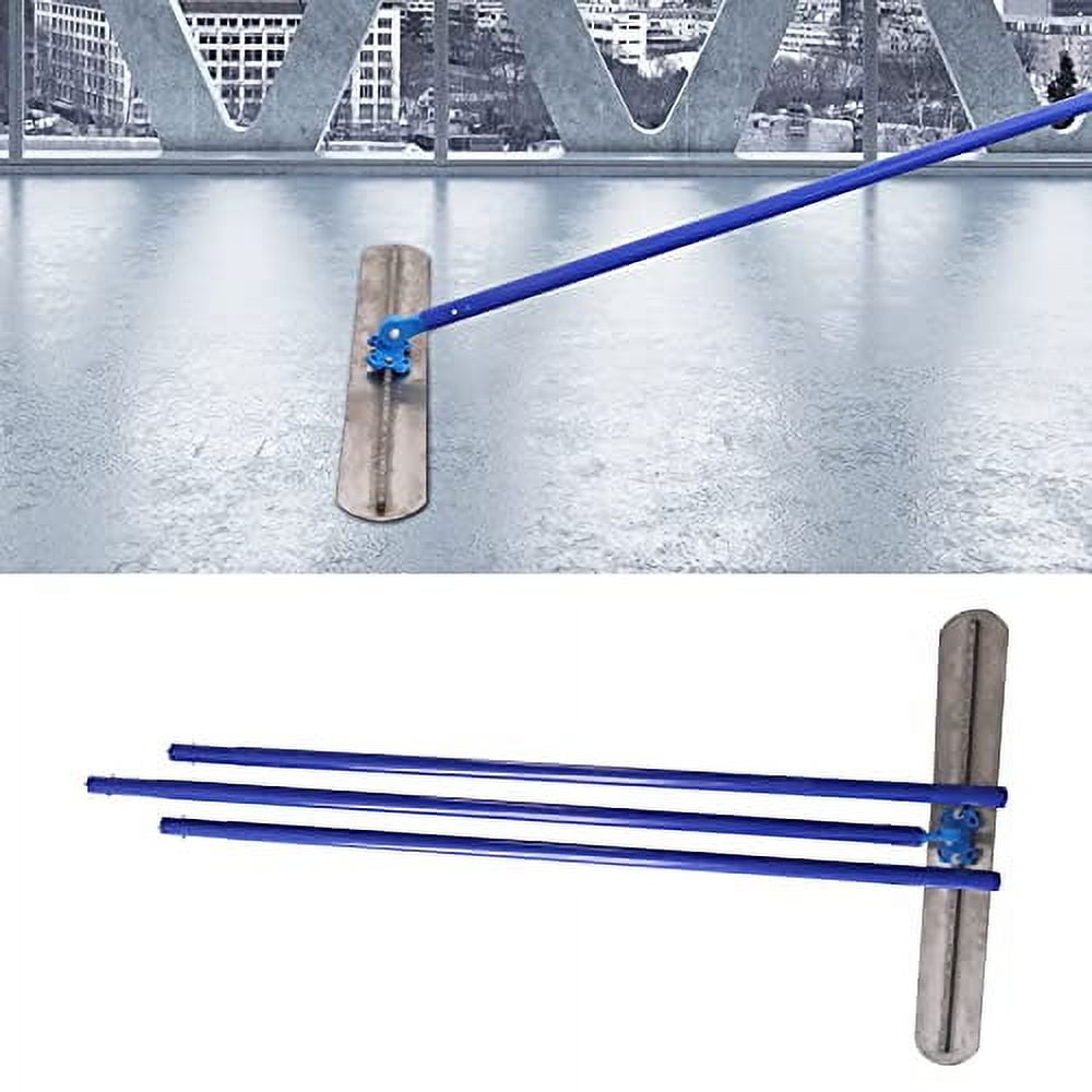 Magnesium Concrete Finishing Trowel and Bull Float Kit - 1.8M Handle ...