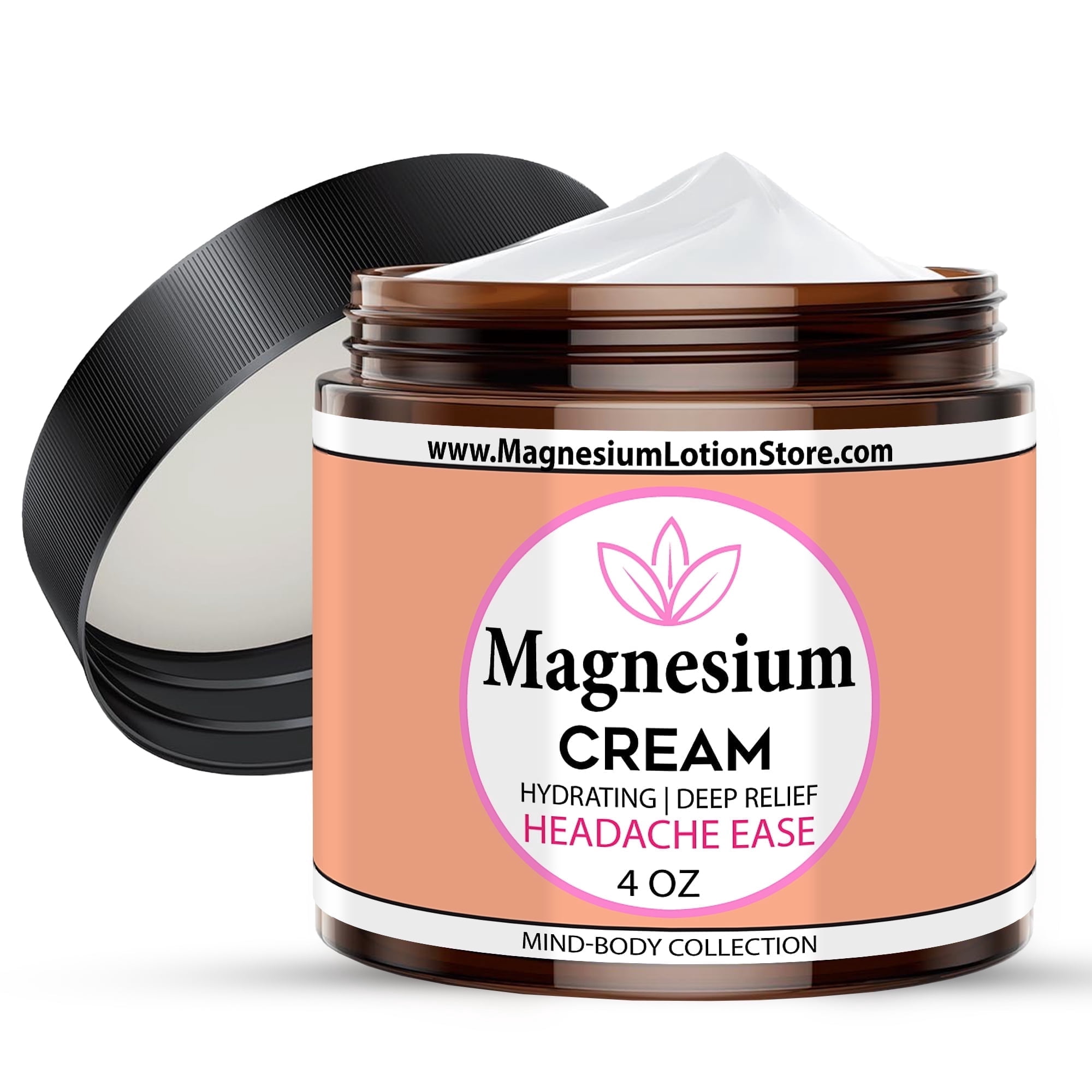 Magnesium Cream for Headache, Migraines, Sleep, Restless Leg, Cramps ...