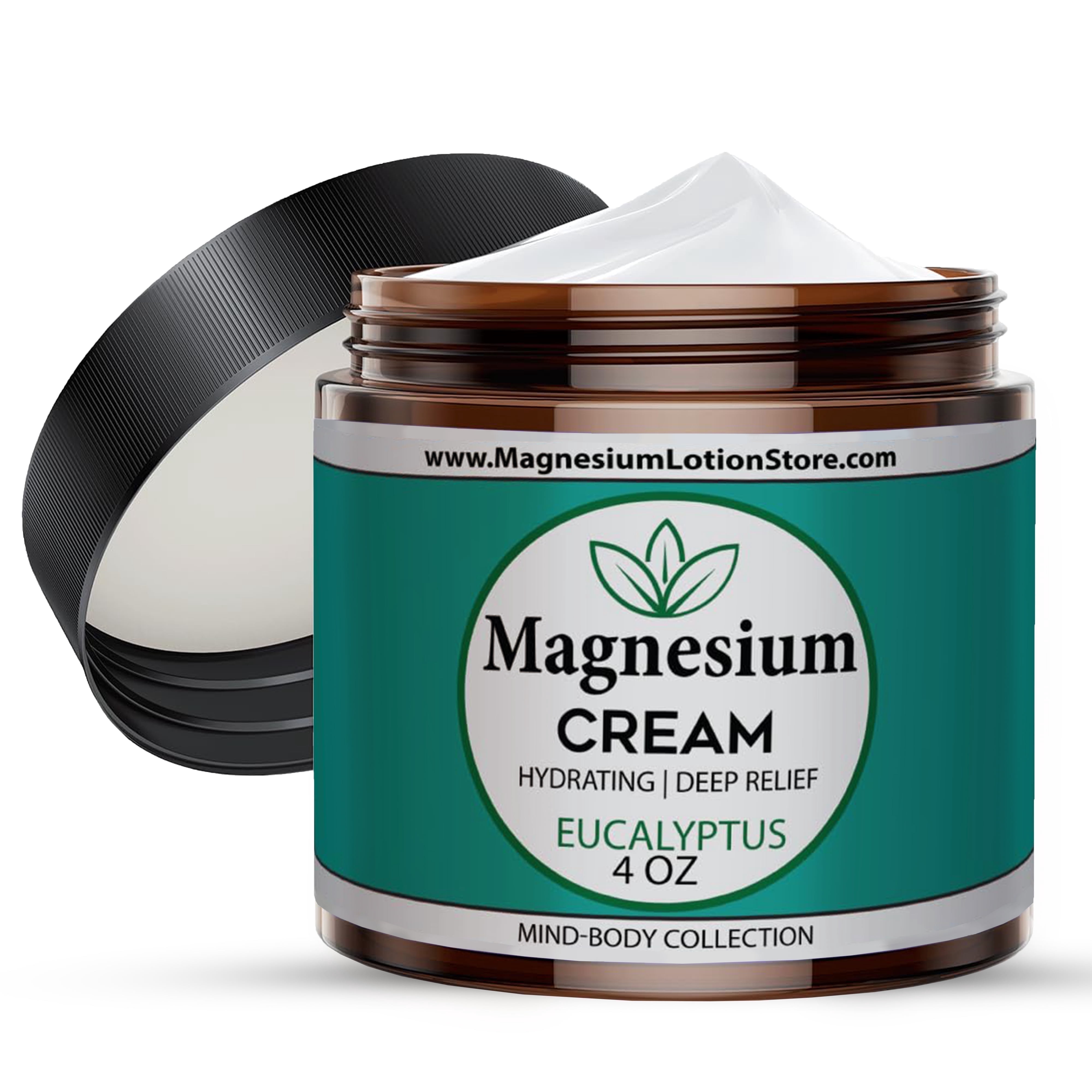 Magnesium Cream for Calm, Sleep, Restless Legs, Sore Muscle, Cramps ...
