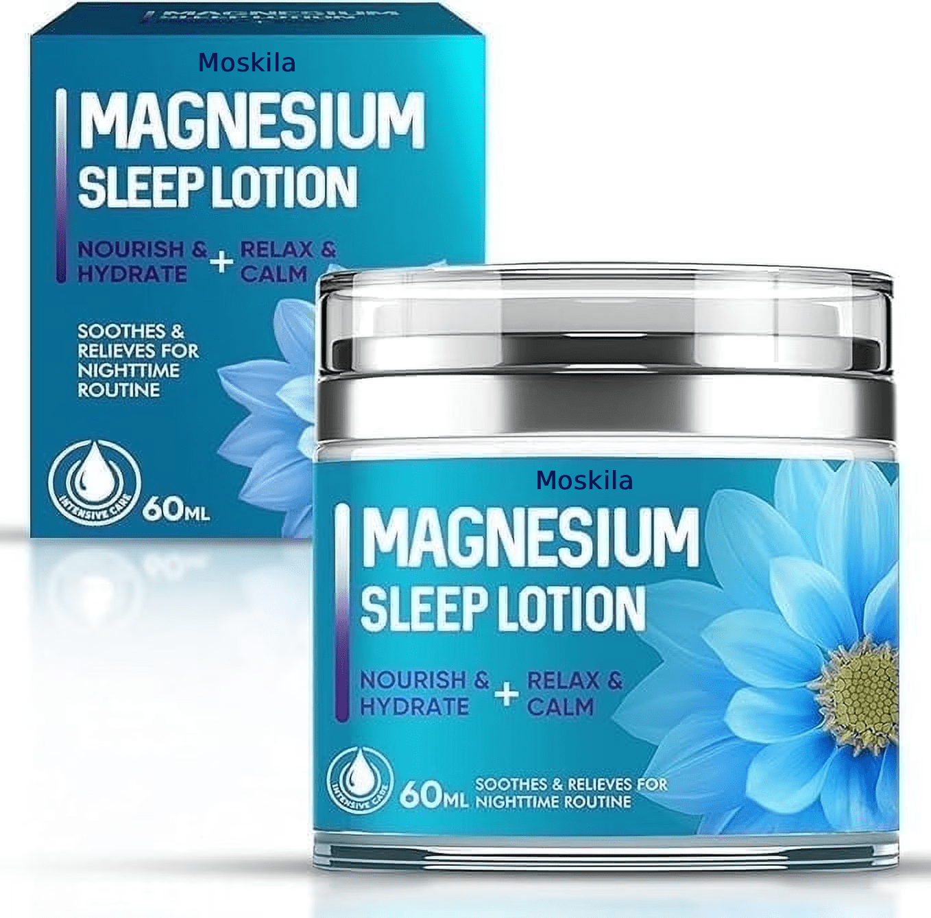 Magnesium Cream, Moisturizing Body Lotion & Topical Skin Care for ...