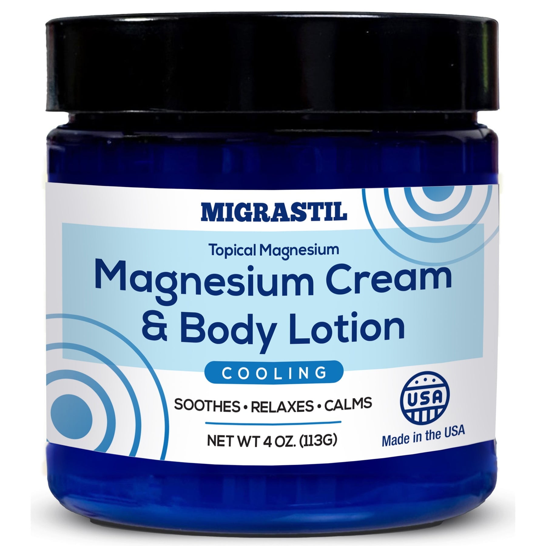 Magnesium Cream and Body Lotion - Cooling Relief for Sleep, Sore ...