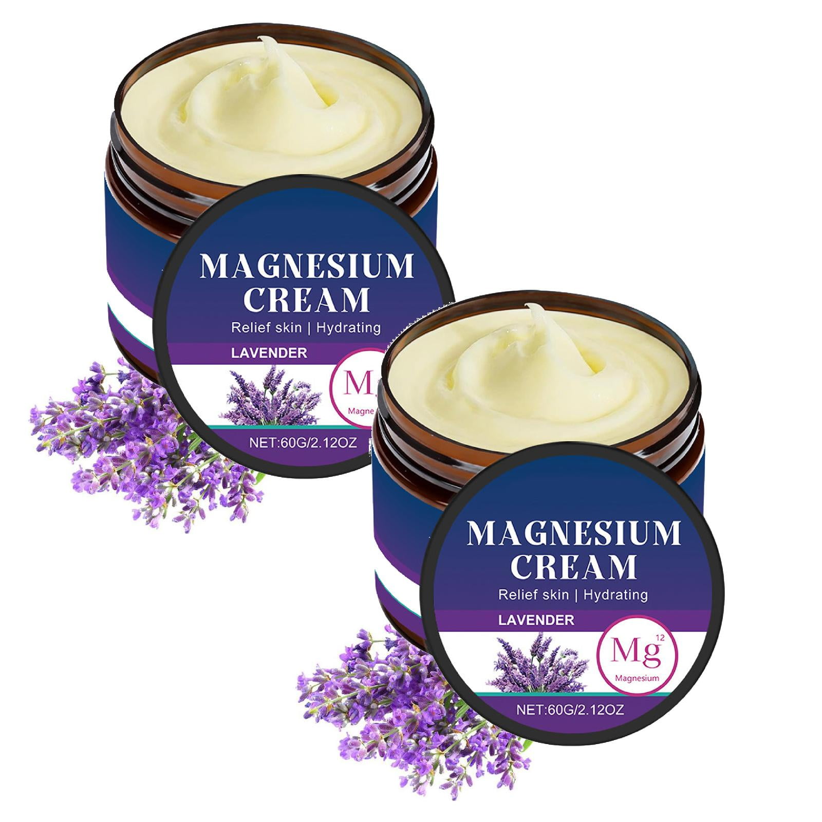 Magnesium Cream for Pain Leg Cramps and Muscle Relaxation Calm Sleep ...