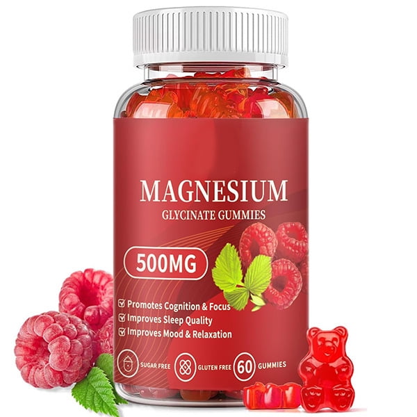 Magnesium Glycinate Soft Candy Bulk Improving Sleep Dietary Supplement ...