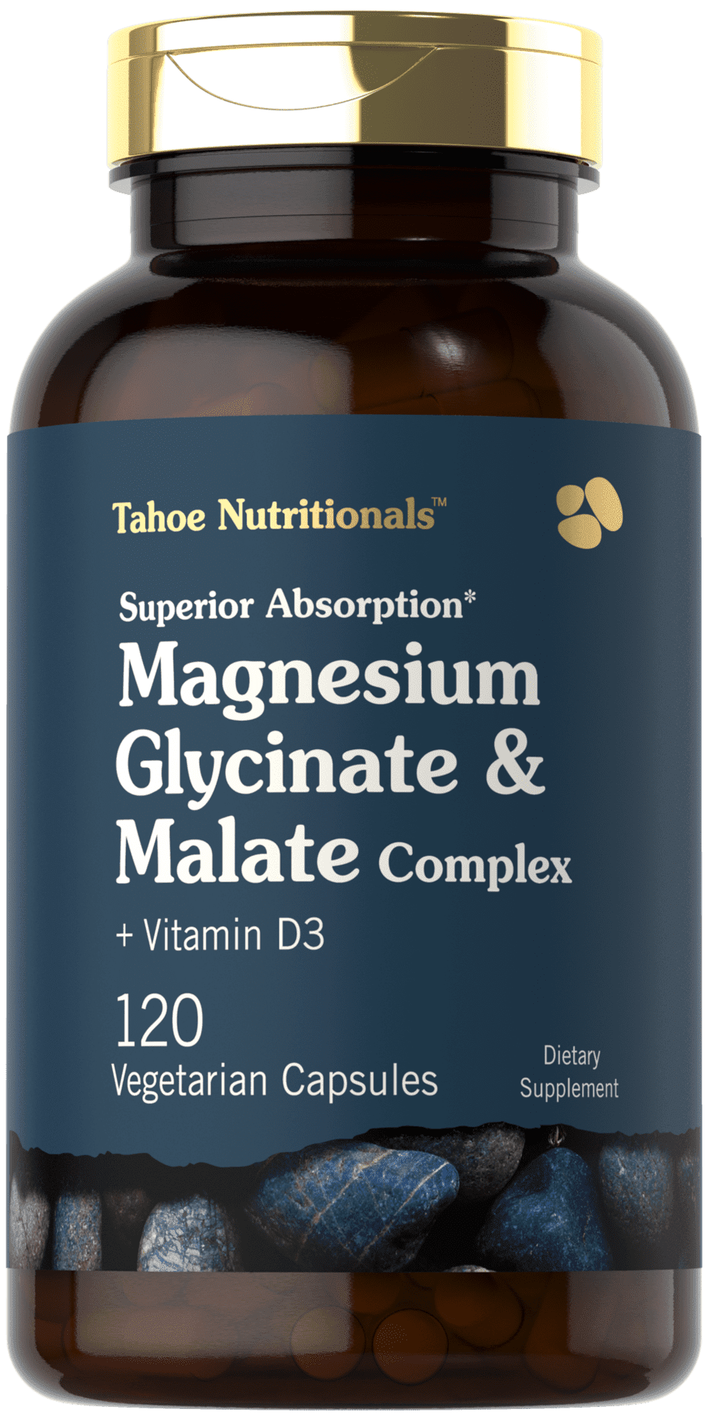 Tahoe Nutritionals Magnesium Glycinate, Malate, Citrate Capsules, with ...