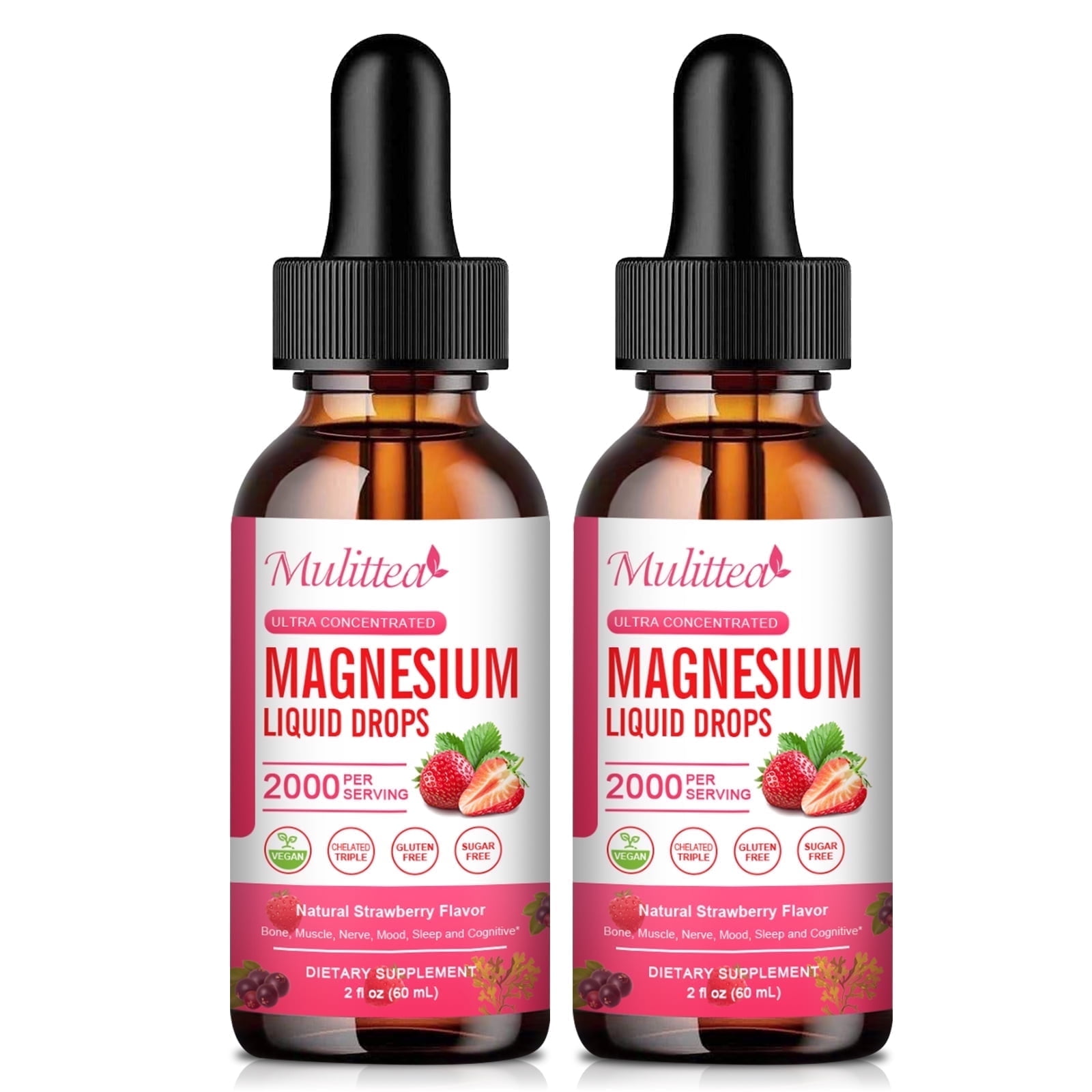 Magnesium Liquid Drops - 4Fl Oz 120ml - Supports Sleep, Calm, Energy ...