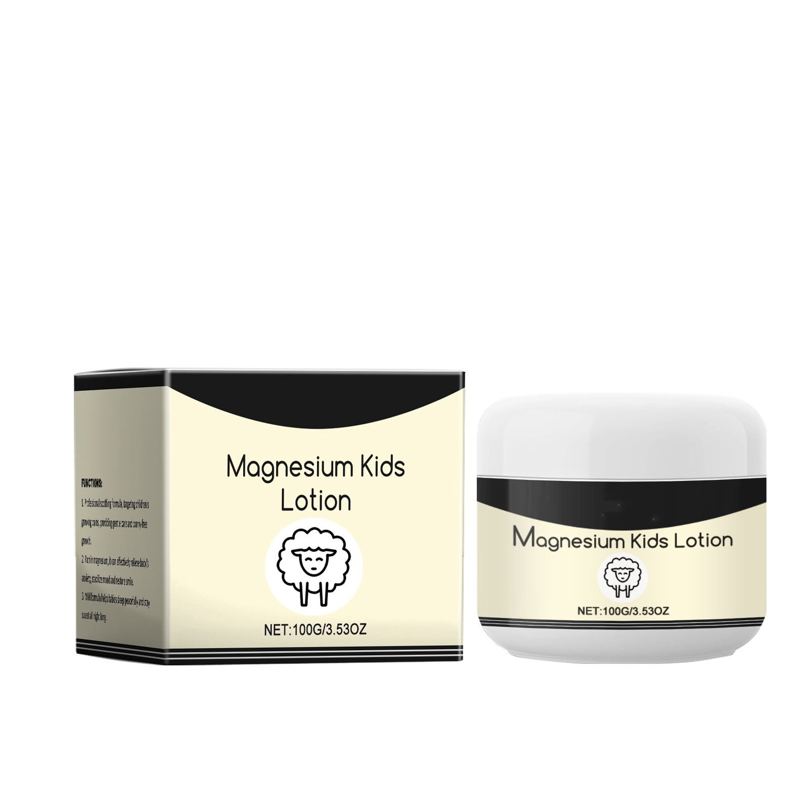 Magnesium Lotion for Kids, Sheep Organics Calming Cream to Promote ...