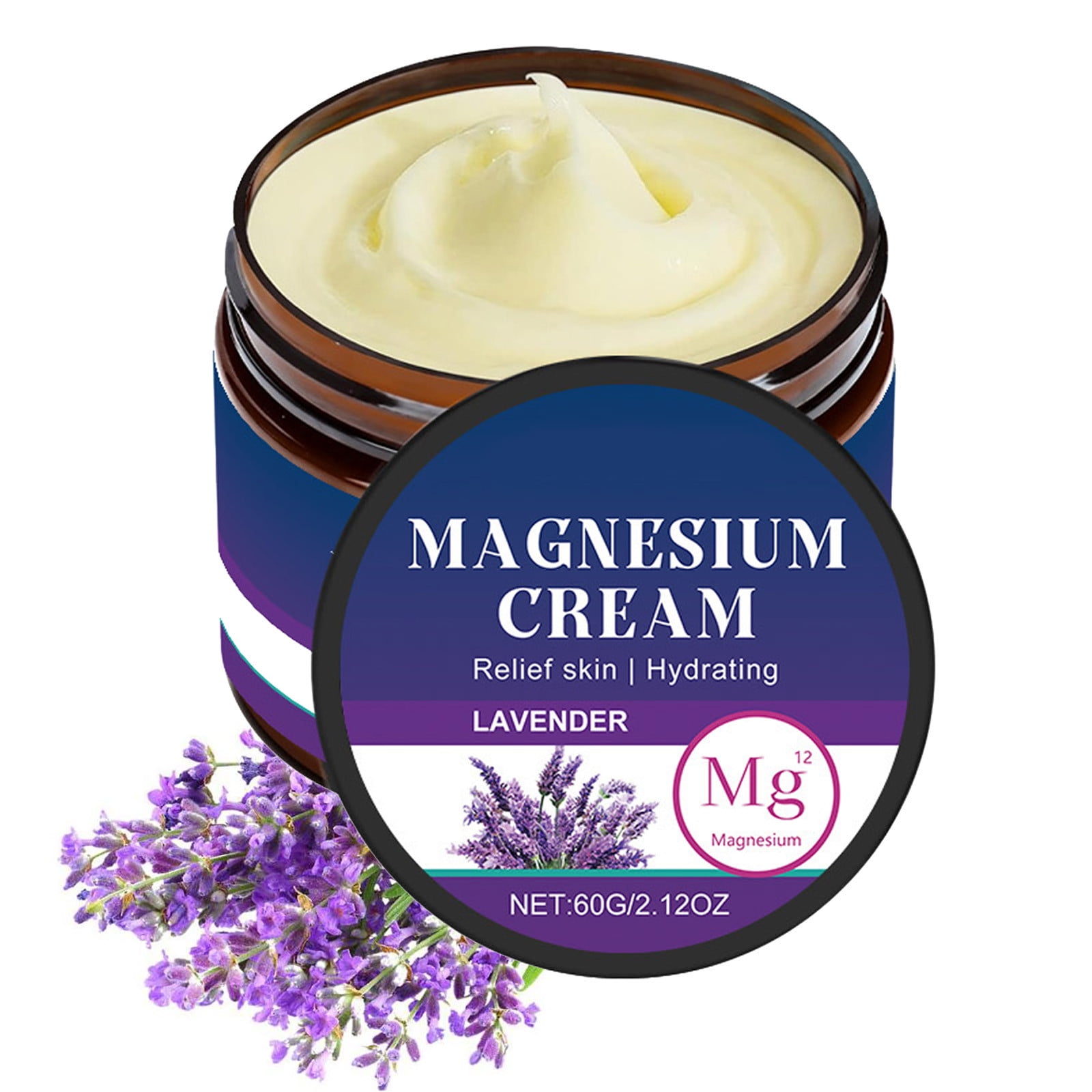 Magnesium Lotion for Sleep Leg Cramps Pain Muscle Relaxation Calm with ...