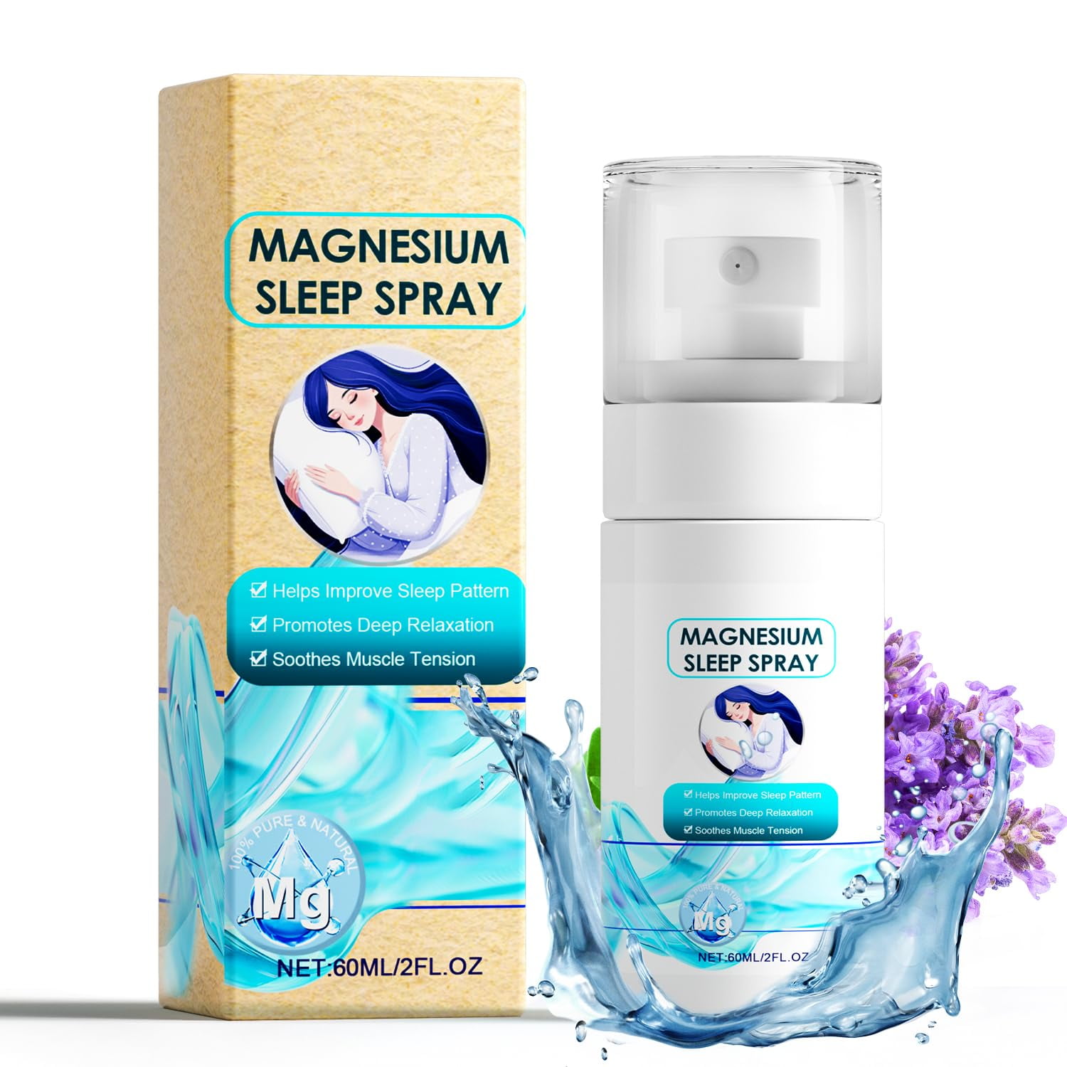 Magnesium Oil Spray, Skin AKF18 Care Spray for Skin & Body, - Walmart.com