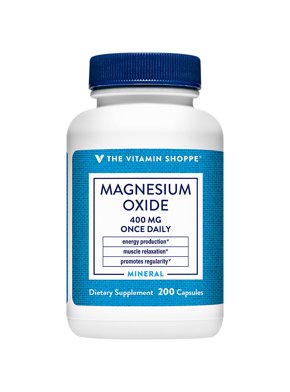 Magnesium Oxide in Magnesium - Walmart.com