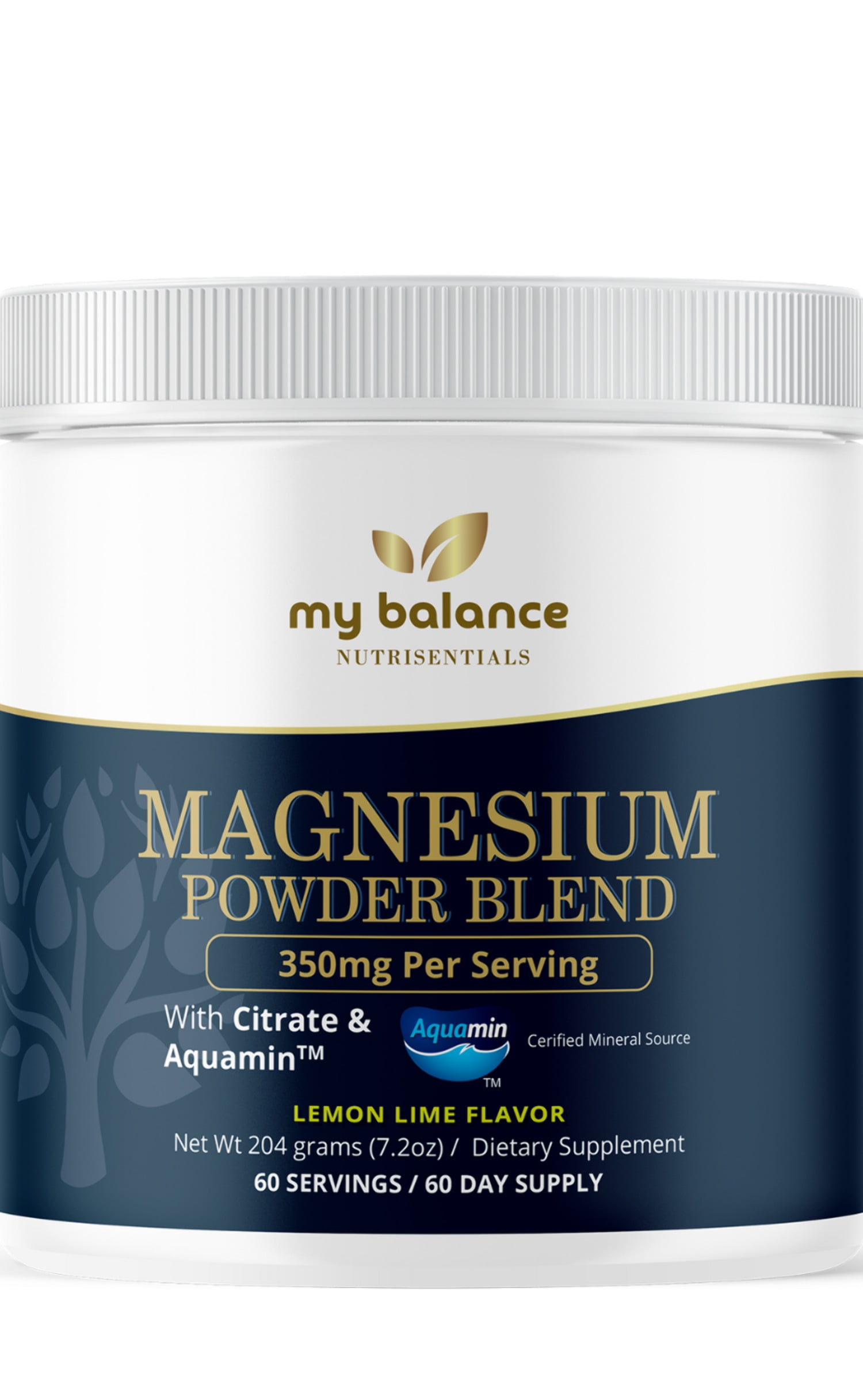 Magnesium Powder - Magnesium Citrate Aquamin™ - Walmart.com