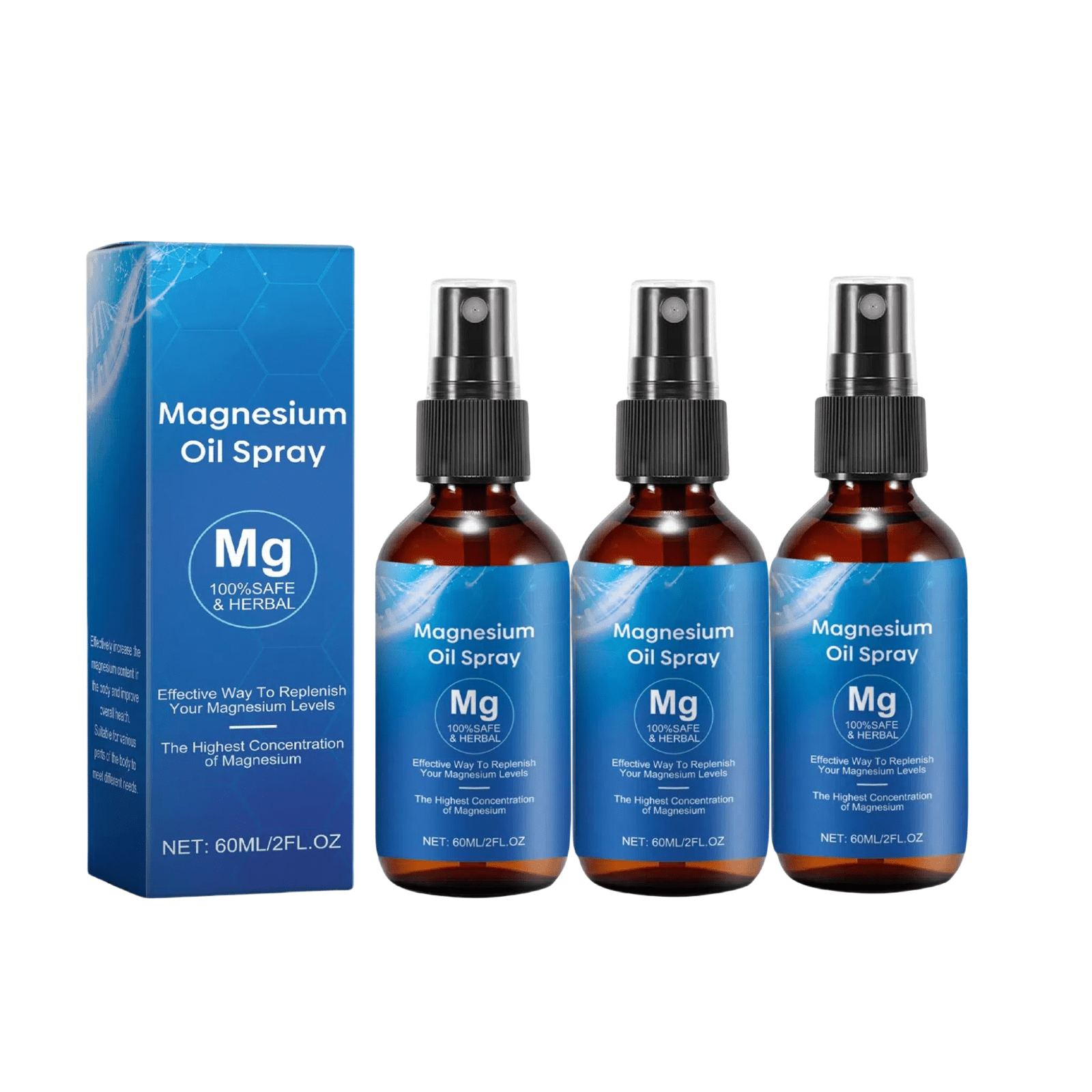 Magnesium Spray,100% Pure &_Organic Natural Magnesium_Oil Spray for ...