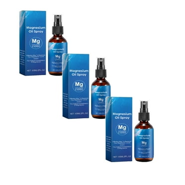 Magnesium Oil for Feet, Magnesium Spray, 100% Pure & Organic Natural ...