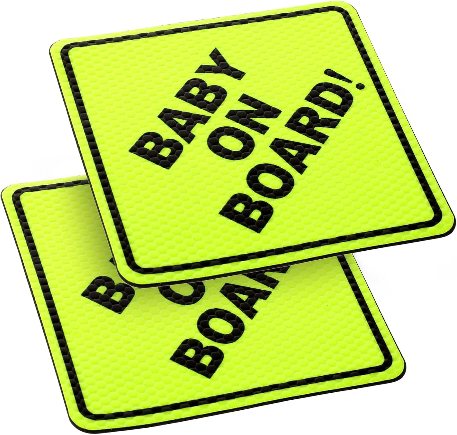 Magnet Baby On Board Sign for Cars, 2 Pack Safety Signs Car Magnet ...