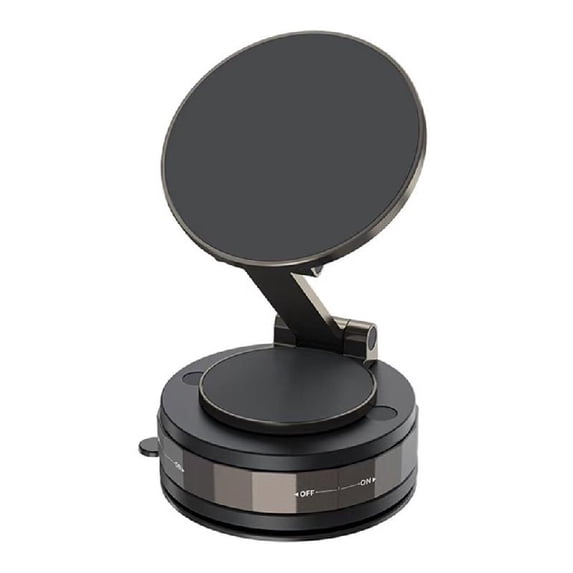 Magnet Car Phone Mount with Adjustable Arm & Anti-Shake Vacuum Base for ...