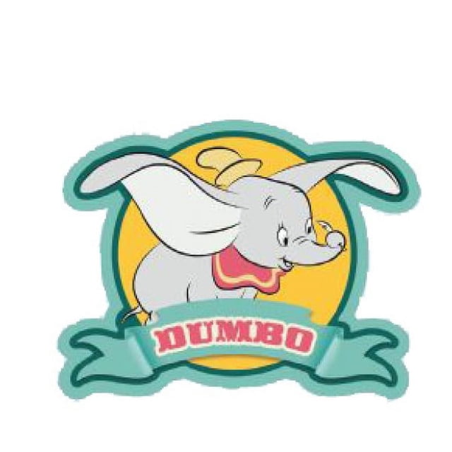 Magnet - Disney - Dumbo Logo Soft Touch PVC New 25063 - Walmart.com