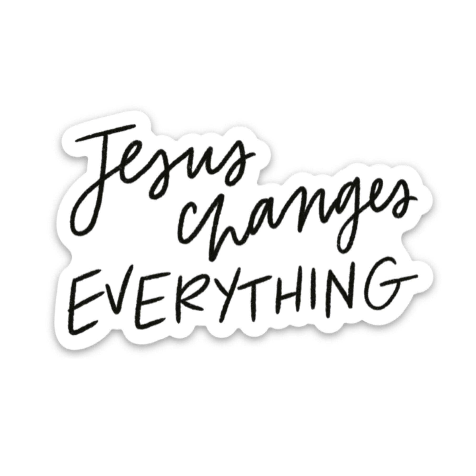 Magnet | Jesus Changes Everything - Walmart.com