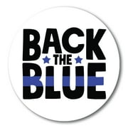 Back The Blue Car Sticker