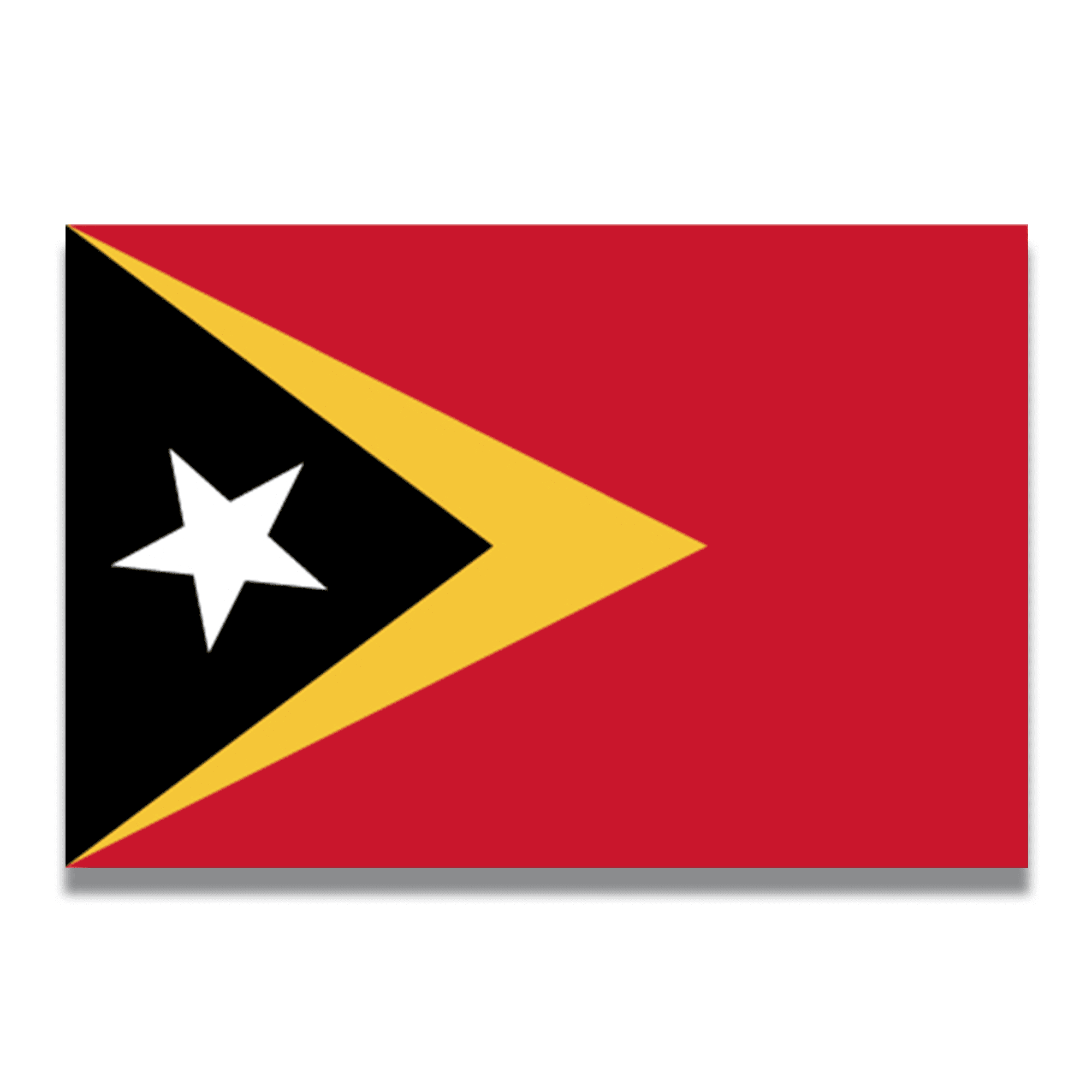Magnet Me Up East Timor Flag Vinyl Automotive Magnet Decal, 4x6 Inches ...