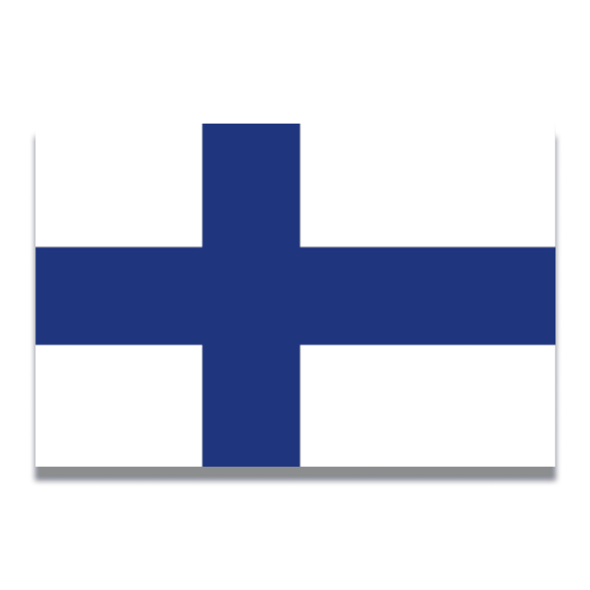 Magnet Me Up Finland Finnish Flag Vinyl Automotive Magnet Decal, 4x6 ...