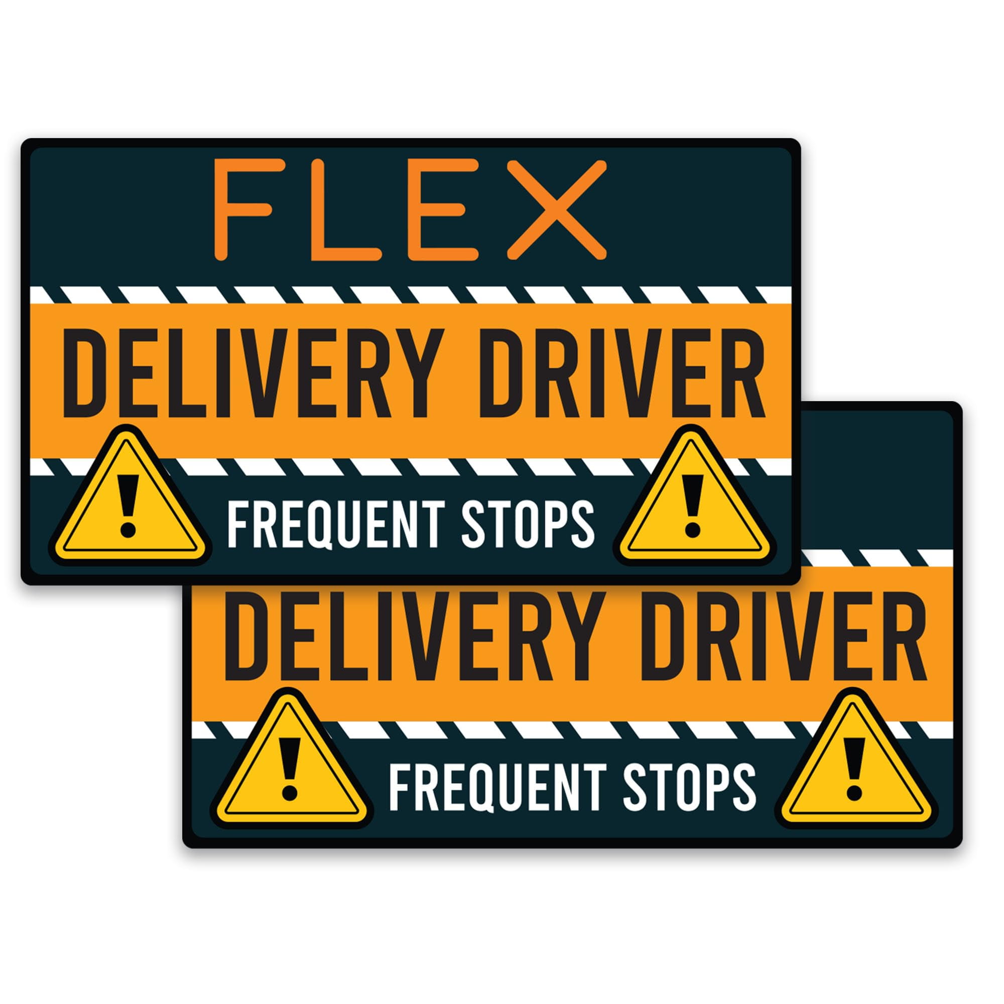 Magnet Me Up Flex Delivery Driver Automotive Magnet Decal, 2 Pack, 8x4 ...