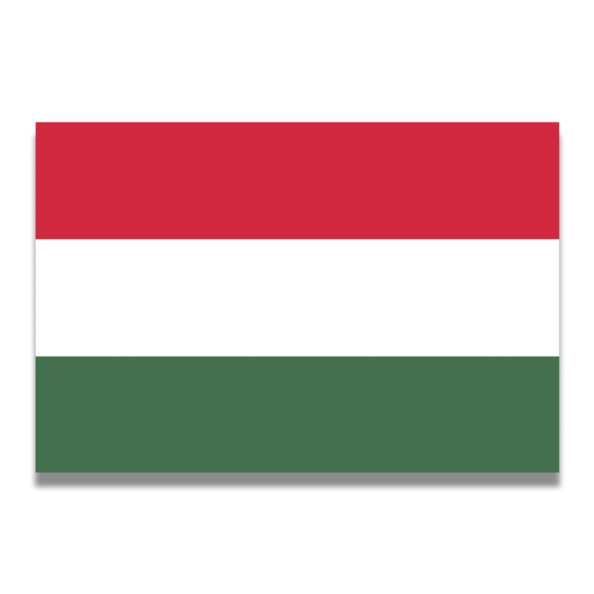 Magnet Me Up Hungary Hungarian Flag Vinyl Automotive Magnet Decal, 4x6 ...
