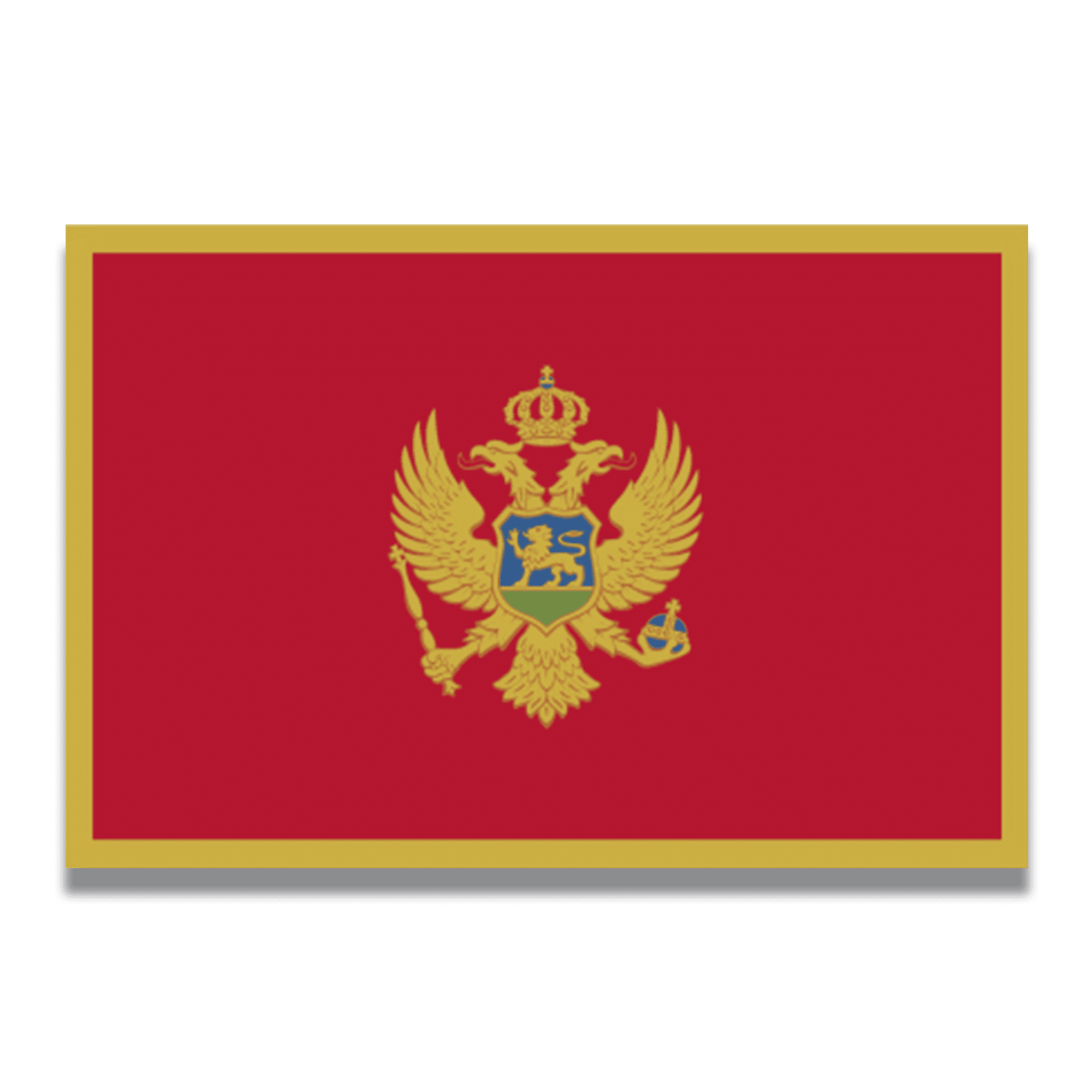 Magnet Me Up Monaco Monégasque Flag Vinyl Automotive Magnet Decal, 4x6 ...