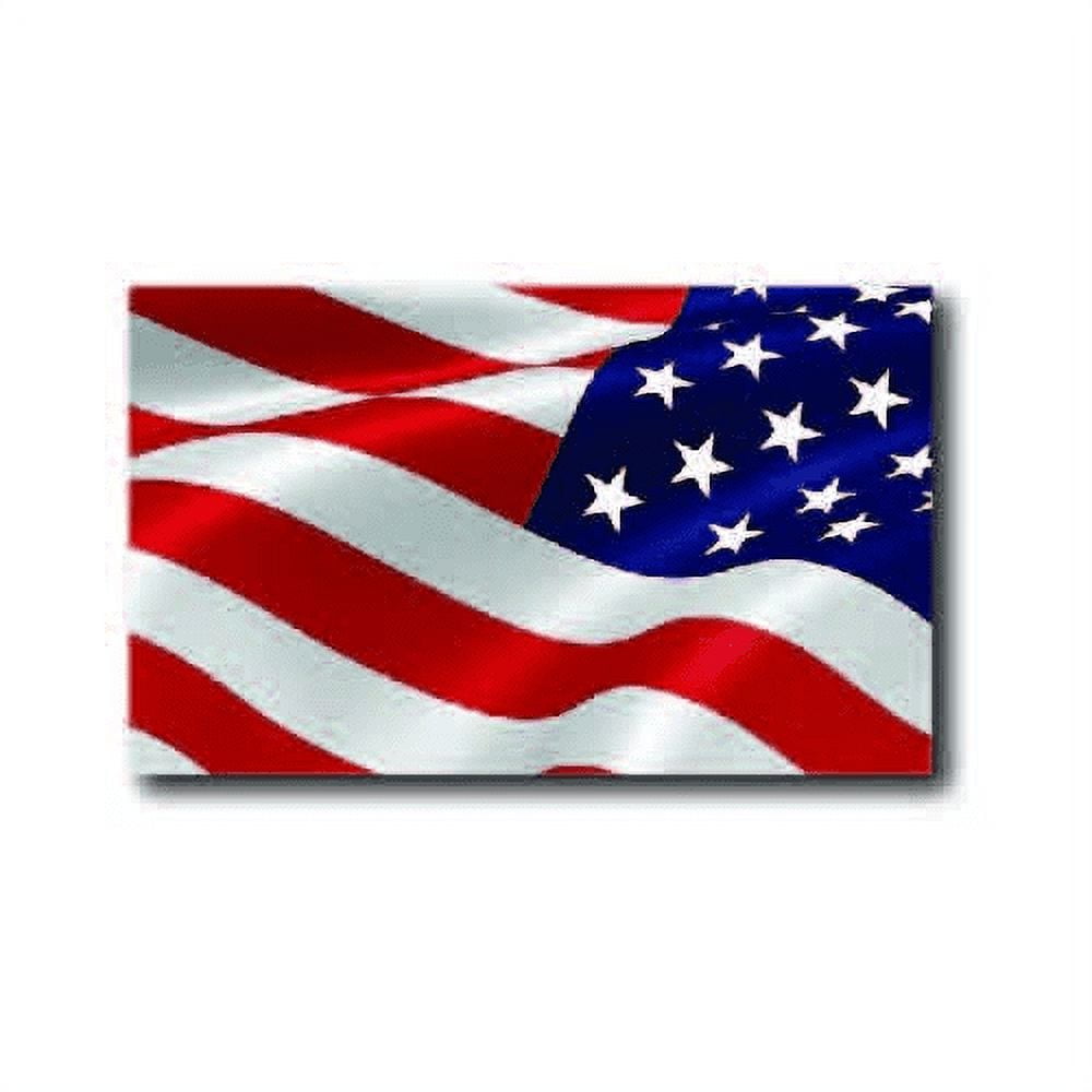 Magnet Me Up Reserved Waving American Flag Vinyl Magnet, 3x5 in, Red ...