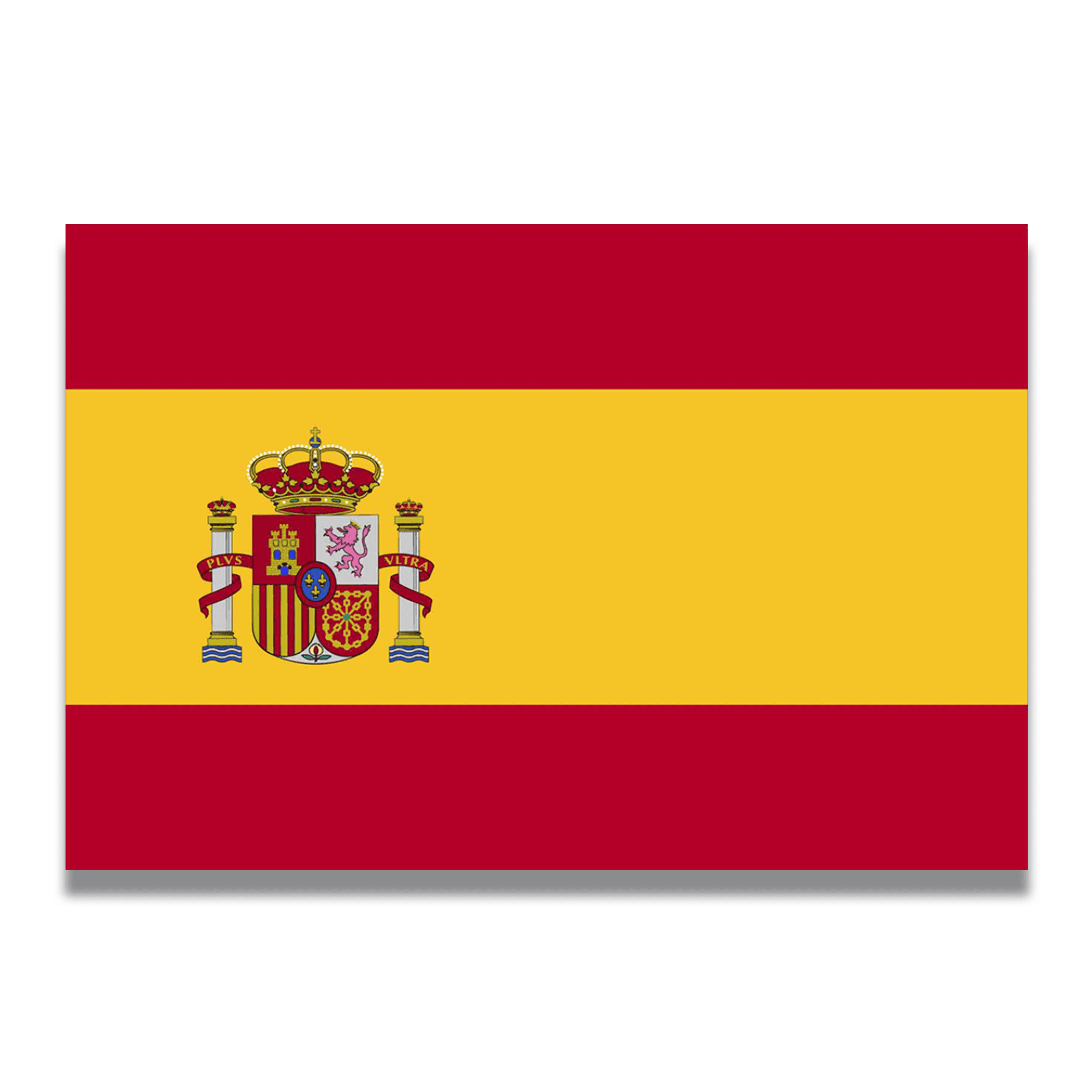 Magnet Me Up Spain Spanish Flag Vinyl Automotive Magnet Decal, 4x6 ...