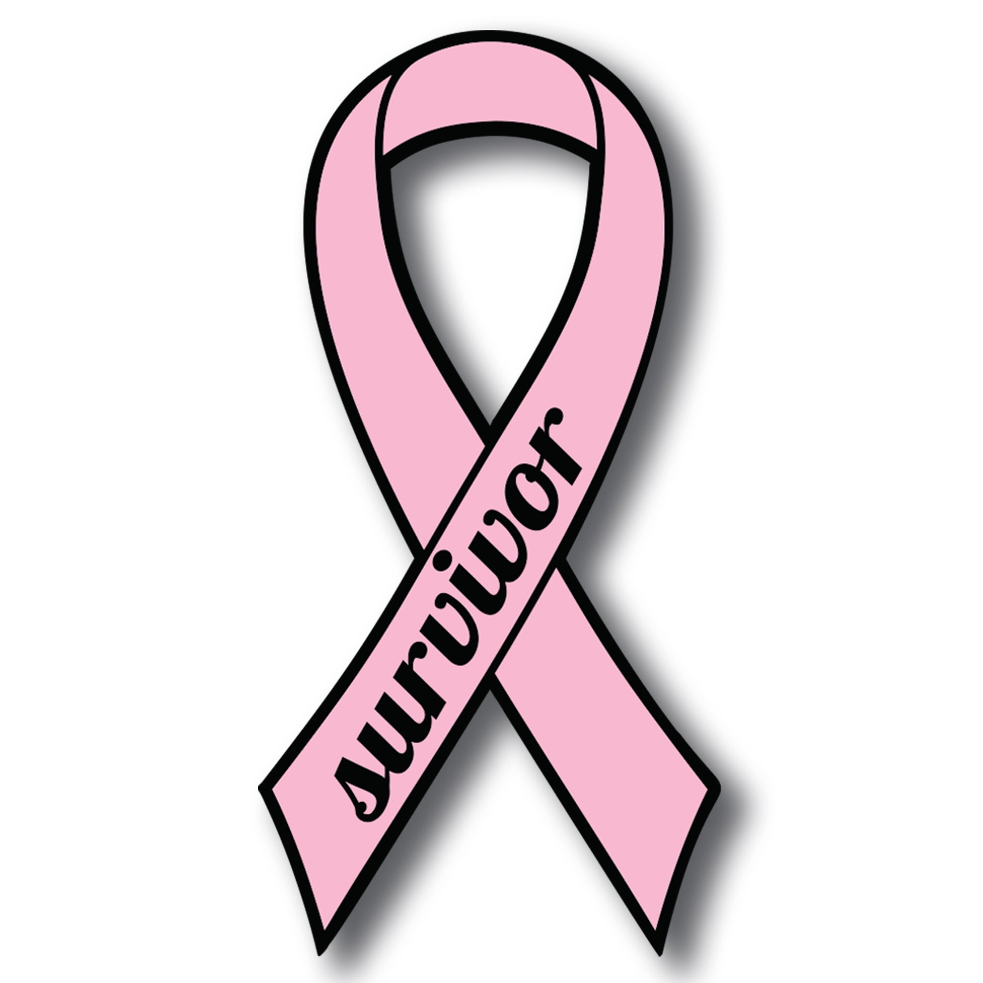 Magnet Me Up Support Breast Cancer Survivor Pink Ribbon Magnet Decal ...