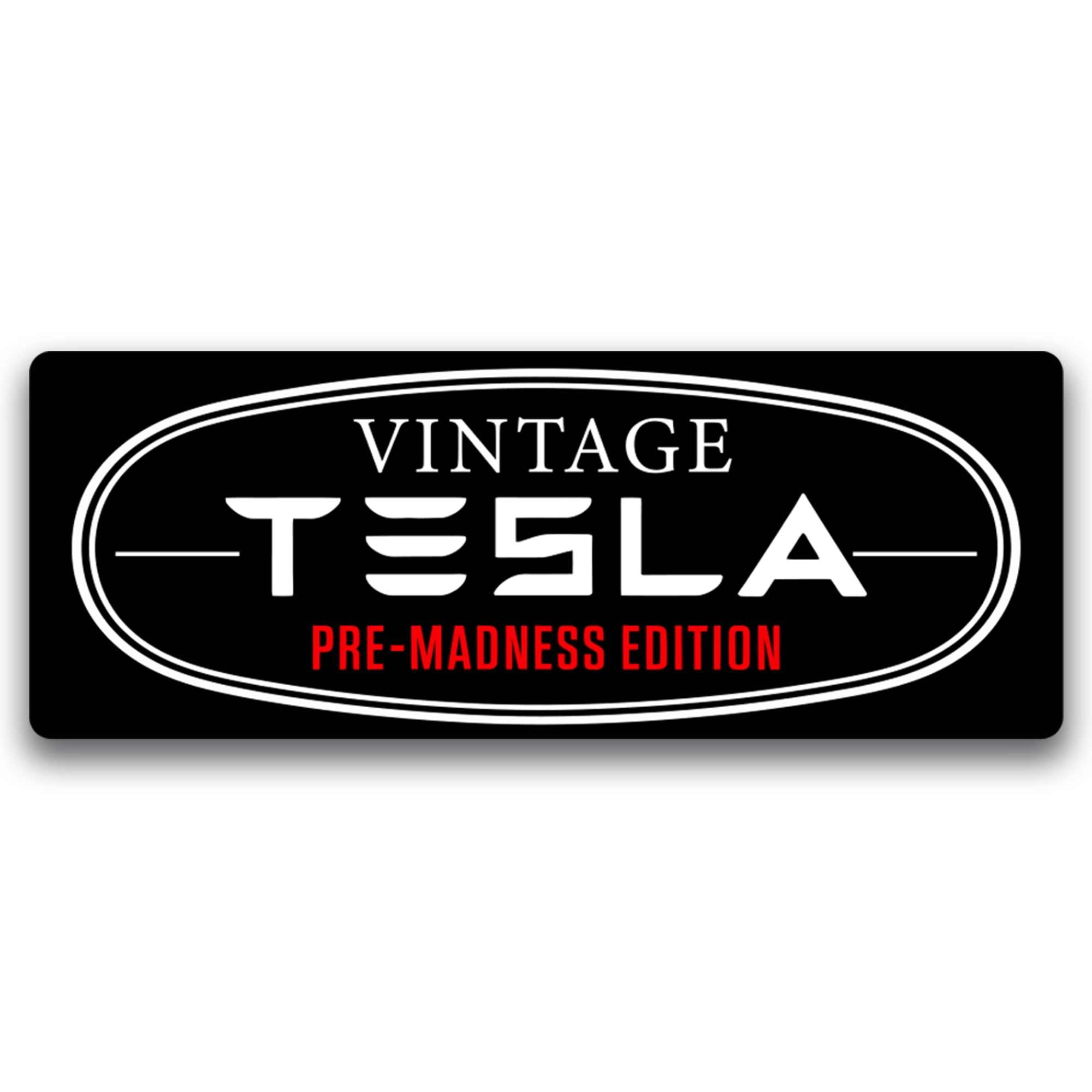 Magnet Me Up Vintage Tesla Pre-Madness Edition –3x8 Inches Retro Car ...